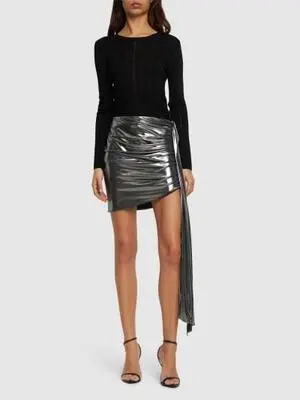 Magda Butrym Dropping Mini Skirt