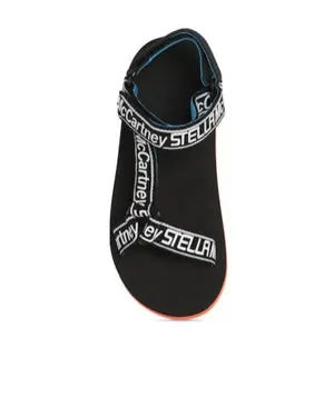 Stella McCartney Logo Flat Sandals