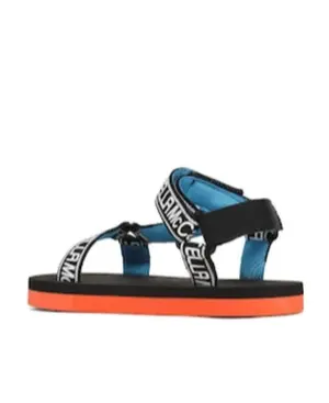 Stella McCartney Logo Flat Sandals