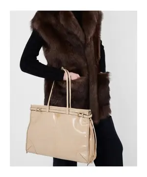 Prada Bonnie Extra-large Leather Handbag