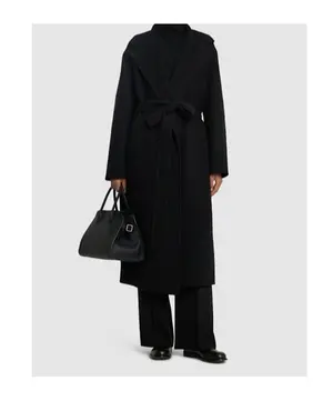 THE ROW Long-sleeved Belted Coat