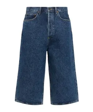 AGOLDE Beesley Denim Shorts - Blue