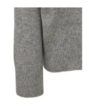 THE ROW High-necked Wool Knit Pullover