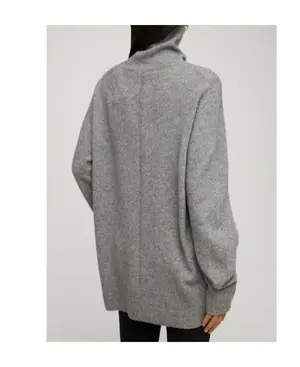 THE ROW High-necked Wool Knit Pullover