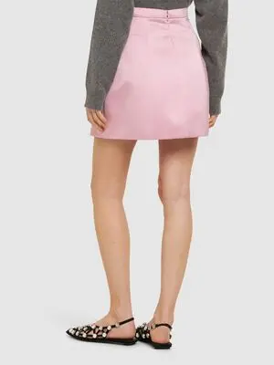 Blumarine A-line Mini Skirt