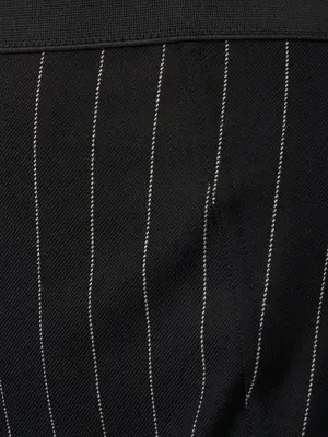 Dolce & Gabbana Pinstripe Boxer Shorts With Zip Detail