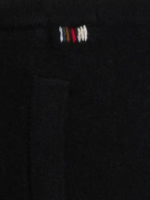 Extreme Cashmere Ribbed Knit Elastic Waist Pants