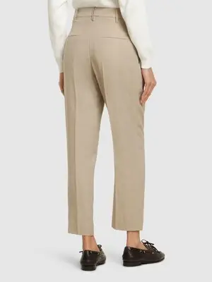 Brunello Cucinelli Tailored Casual Trousers - Beige