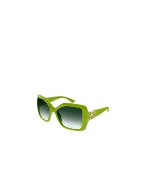 Gucci Square Frame Sunglasses - Green