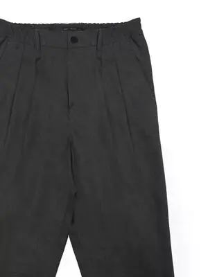 LOW BRAND Pleated Elasticated-waist Trousers
