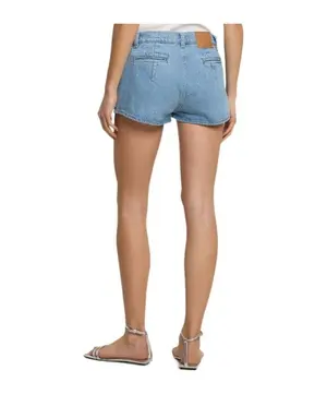 Magda Butrym Cotton Denim Shorts