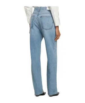 RE/DONE Low-rise Jeans With Button Fly And Faded Wash