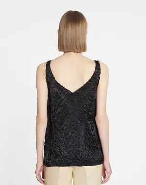 LANVIN Logo Sling Tank