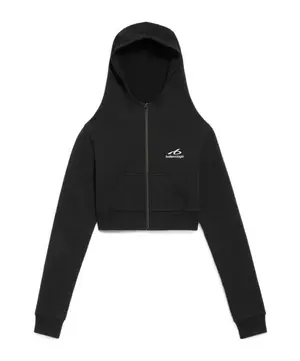 Balenciaga Techwear Cocoon Hoodie - Black