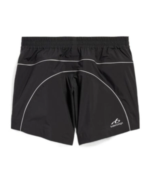 Balenciaga Techwear Tracksuit Shorts With Reflective Piping