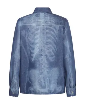 Off-White Buttoned Long-sleeved Shirt