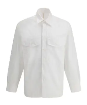 SUNFLOWER Long Sleeve Shirt - White
