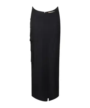 AYA MUSE Mid-length Cargo Skirt With Slit Detail
