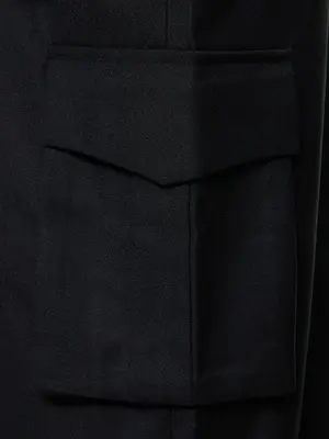 AYA MUSE Mid-length Cargo Skirt With Slit Detail
