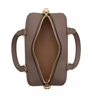 COACH Logo Zipper Shoulder Bag