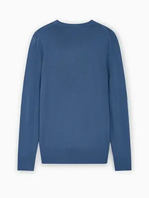 Canali Round-neck Wool T-shirt