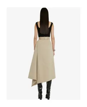 Alexander McQueen V-neck Cut-out Knit Top