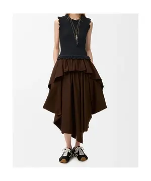 Loewe Ruffle Trimmed Tank Top