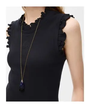 Loewe Ruffle Trimmed Tank Top