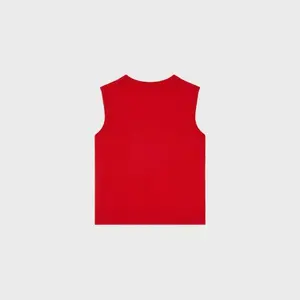 Celine Fine Wool Sleeveless Top