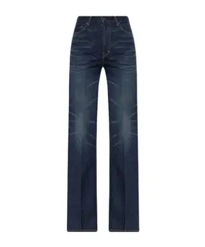TOM FORD Japanese Stonewashed Comfort Denim Flare Jeans