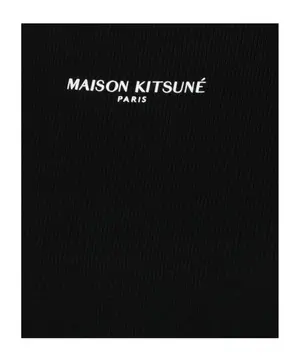 Maison Kitsuné Ribbed Logo Tank Dress