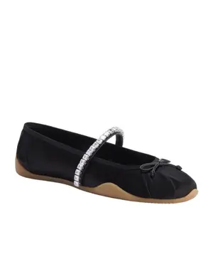 GIUSEPPE ZANOTTI Embellished Ballet Flats - Black