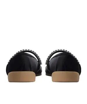 GIUSEPPE ZANOTTI Embellished Ballet Flats - Black