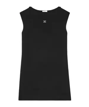 Celine Mini Dress In Fine Wool - Black
