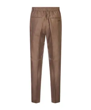 Peserico Tailored Trousers With Drawstring Waist