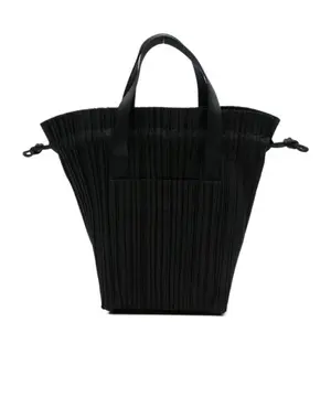 PLEATS PLEASE BY ISSEY MIYAKE Pleated Tote Bag - Black