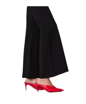 Stella McCartney Pointed Toe Stiletto Mules - Black
