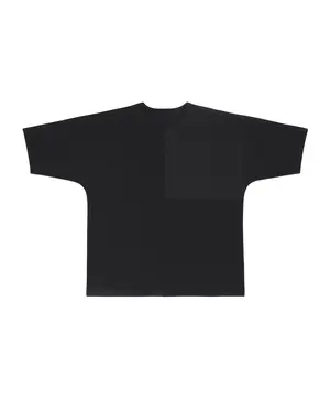 Issey Miyake Creased T-shirt - Black