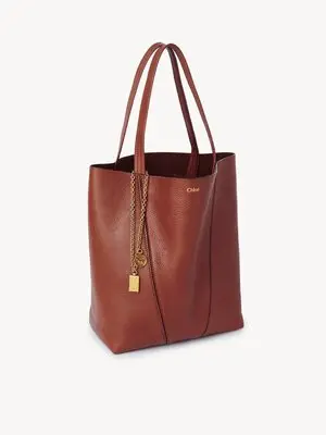 Chloé Ring Detail Shoulder Bag - Blush Brown