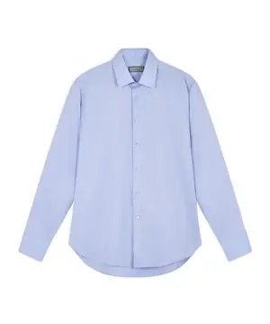 Canali Long-sleeved Shirt - Medium Blue