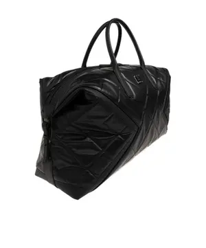 Mcm Quilted Travel Bag