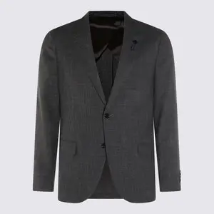 LARDINI Slim Fit Suit - Grey