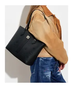 Mcm Liz Shoulder Bag With Logo Detail