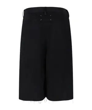 MAISON MARGIELA Raw Hem Bermuda Shorts