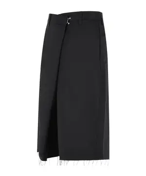 MAISON MARGIELA Raw Hem Bermuda Shorts