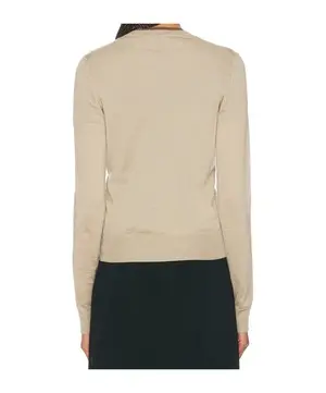 THE ROW Ondre V-neck Jumper - Nude