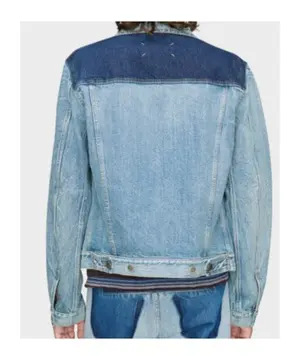 MAISON MARGIELA Patchwork Denim Trucker Jacket