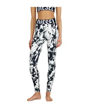 DIESEL® Abstract-pattern Leggings