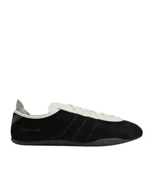 Y3 Tokyo Suede Lace-up Sneakers - Black/black/off-white