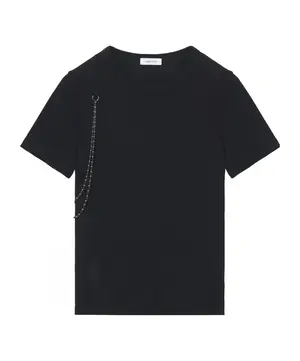 Alexander McQueen Crew Neck T-shirt - Black